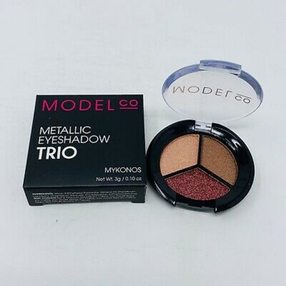 ModelCo | Makeup | 42 Modelco Mykonos Metallic Eyeshadow Trio | Poshmark